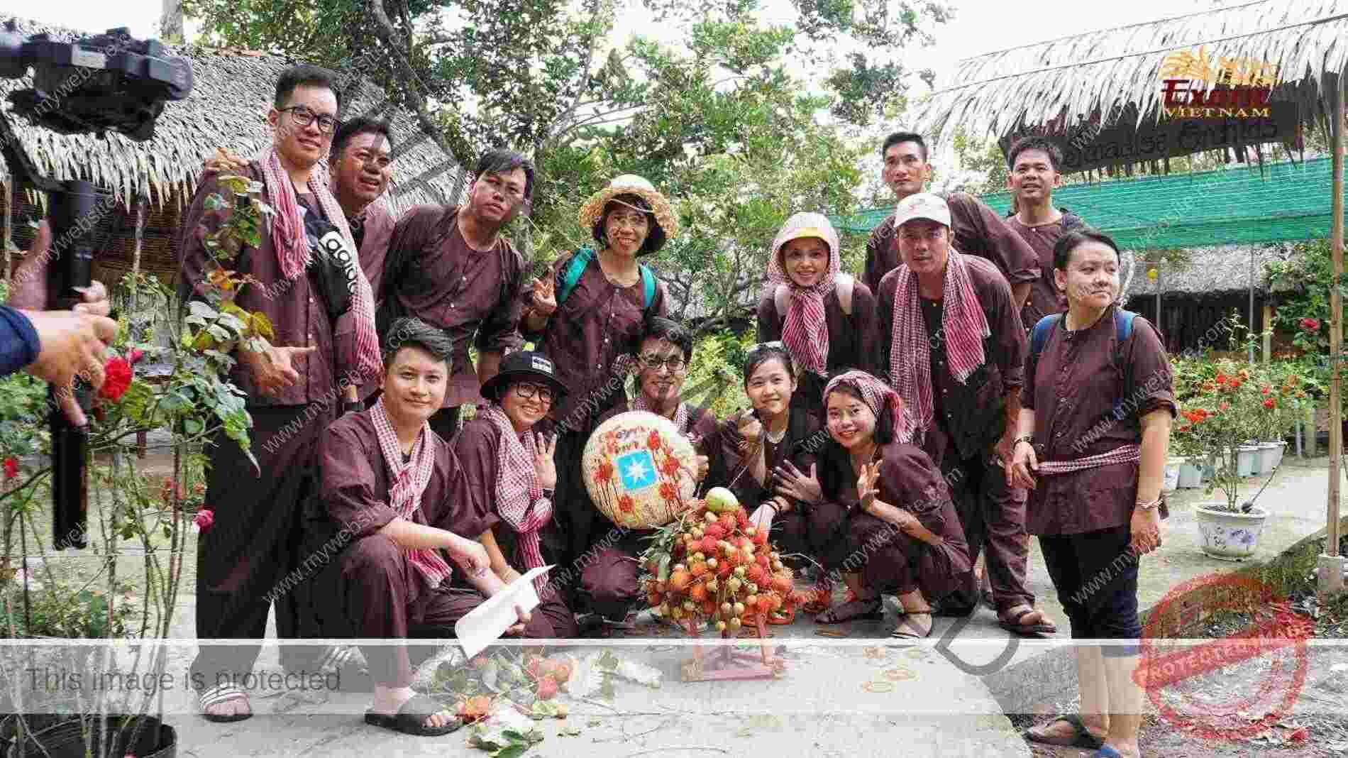MICE - Team building in the Mekong Delta, Viet Nam.