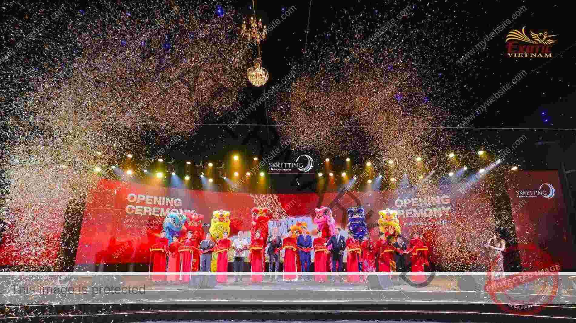 Year-End Party with Impressive Background