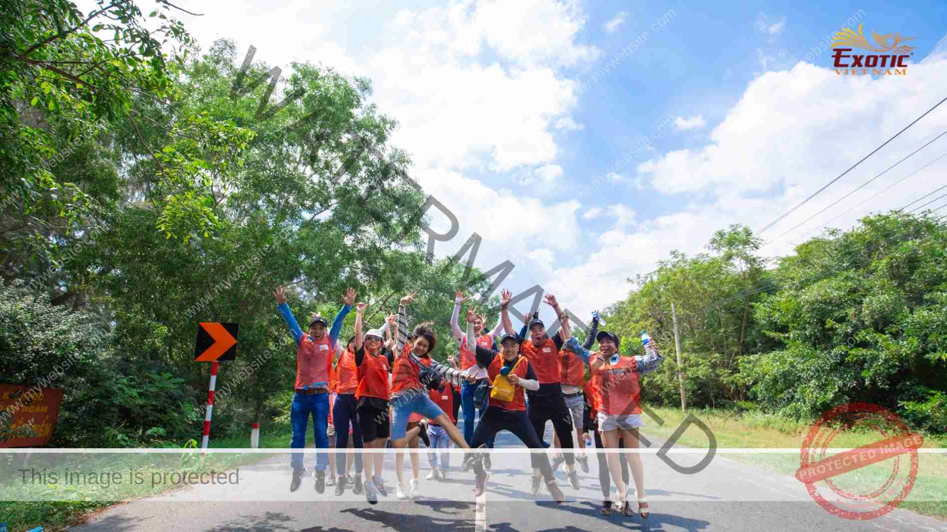 Team building at Binh Chau Hot Springs